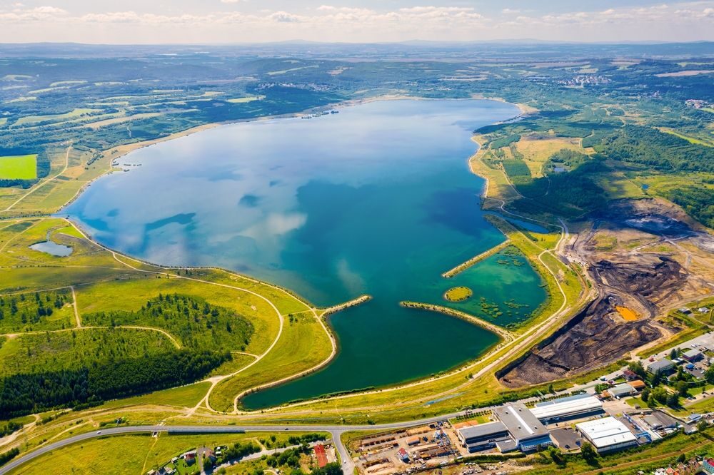 Jezero Medard – z uhelného lomu u Sokolova je obří jezero s budoucností ...