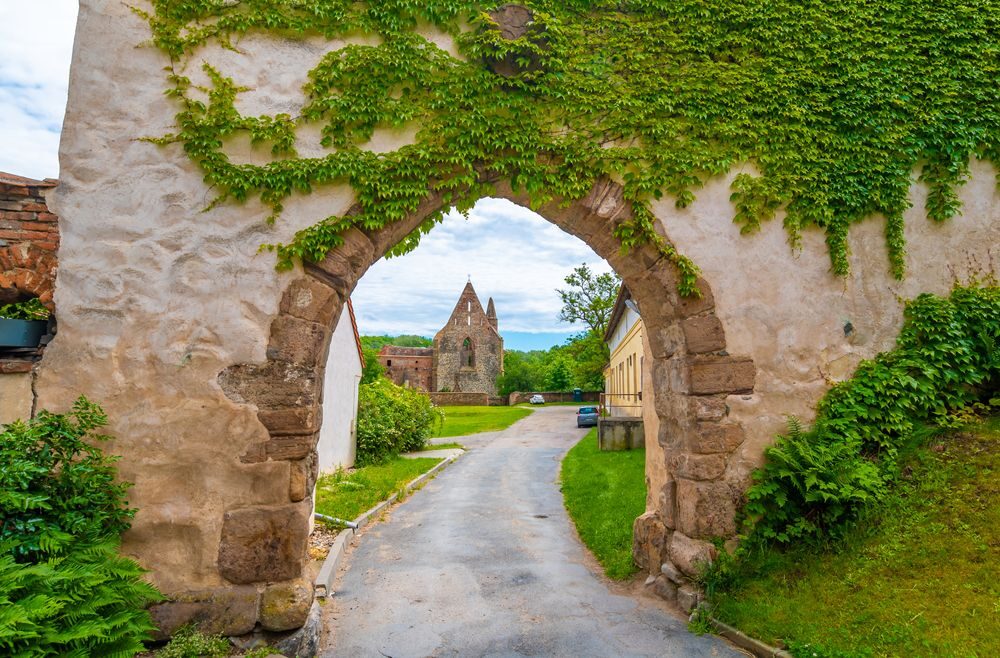 Moravský klášter Rosa Coeli láká milovníky gotických ruin i zvláštních ...